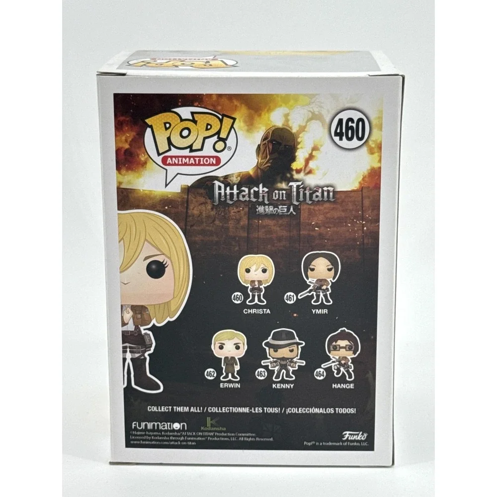 Funko | Toys | Funko Pop Animation Attack On Titan Christa 46 Vinyl ...
